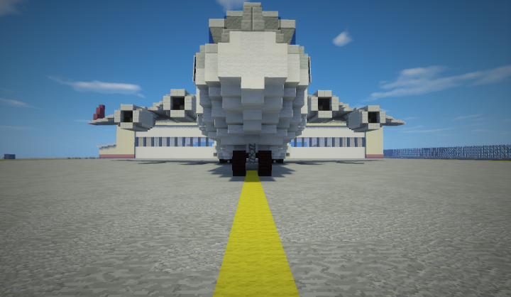 Qatar Airways C-17 Globemaster III Minecraft Map