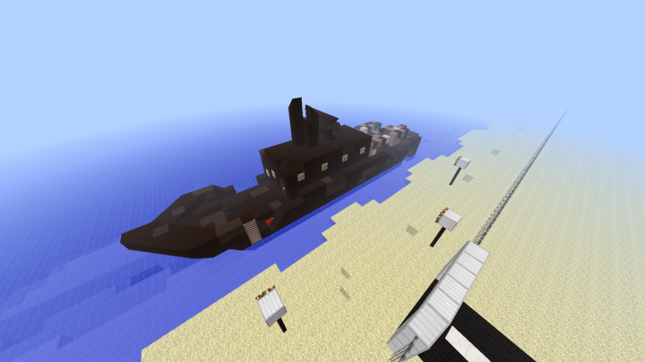 SCP-455 - Cargo Ship map Minecraft Project