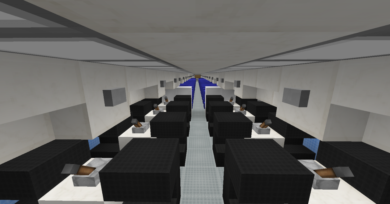 Airbus A320 and Boeing 737 Minecraft Map