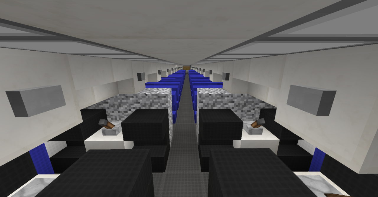 Airbus A320 and Boeing 737 Minecraft Map