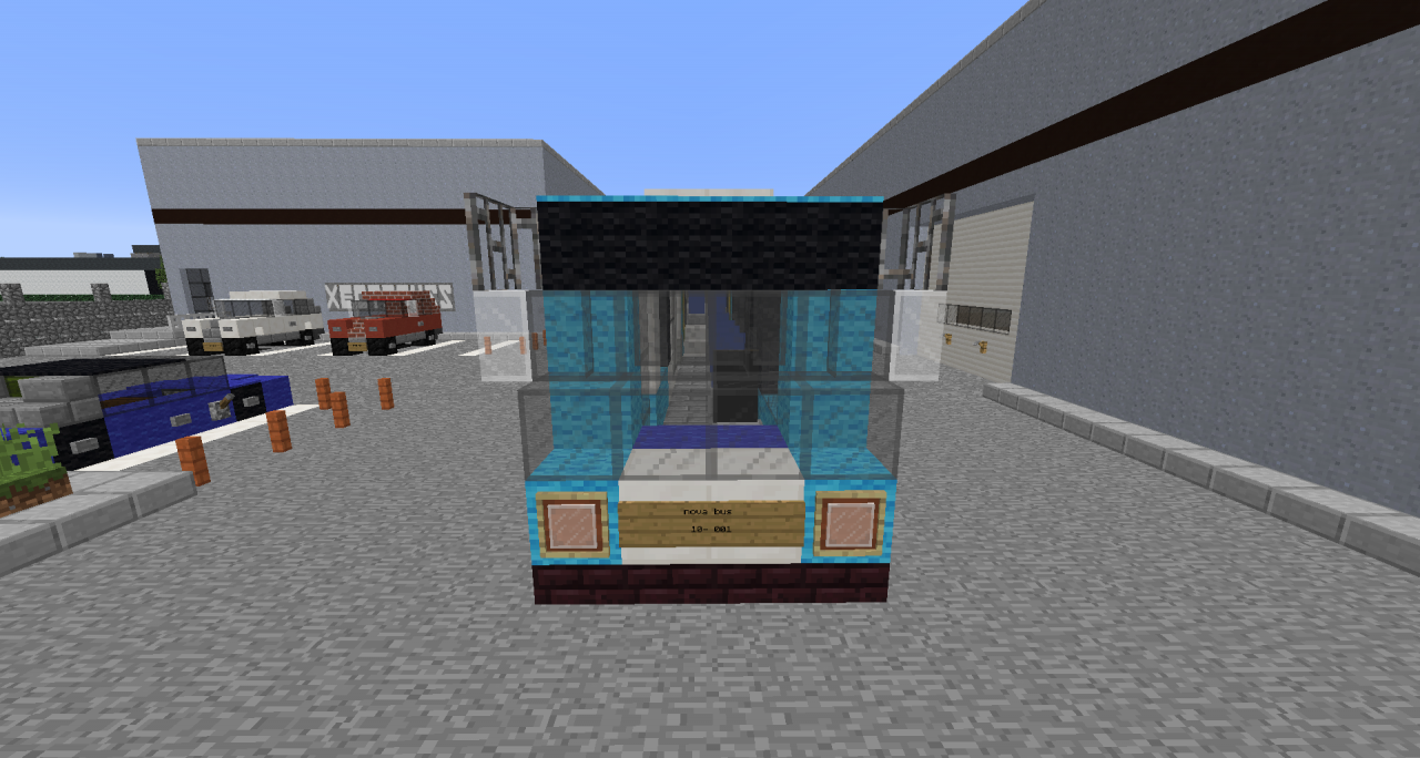 (old) STM Nova Bus LFS Bus Minecraft Map