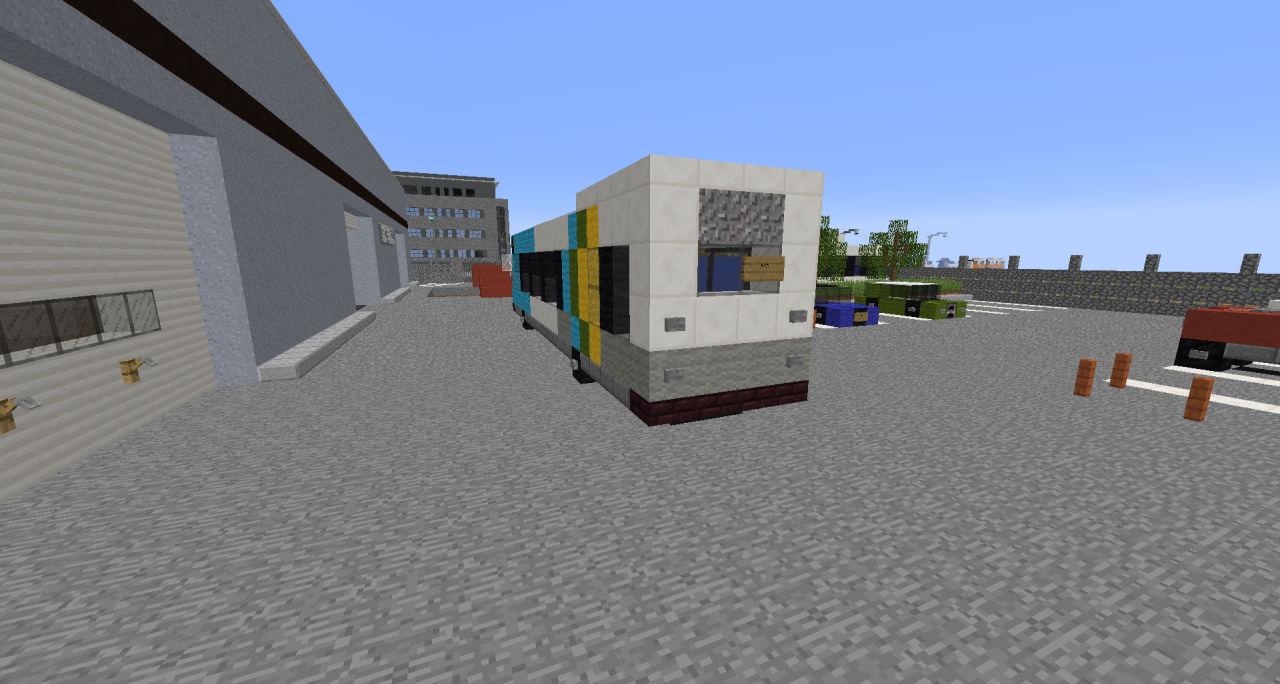 (old) STM Nova Bus LFS Bus Minecraft Map