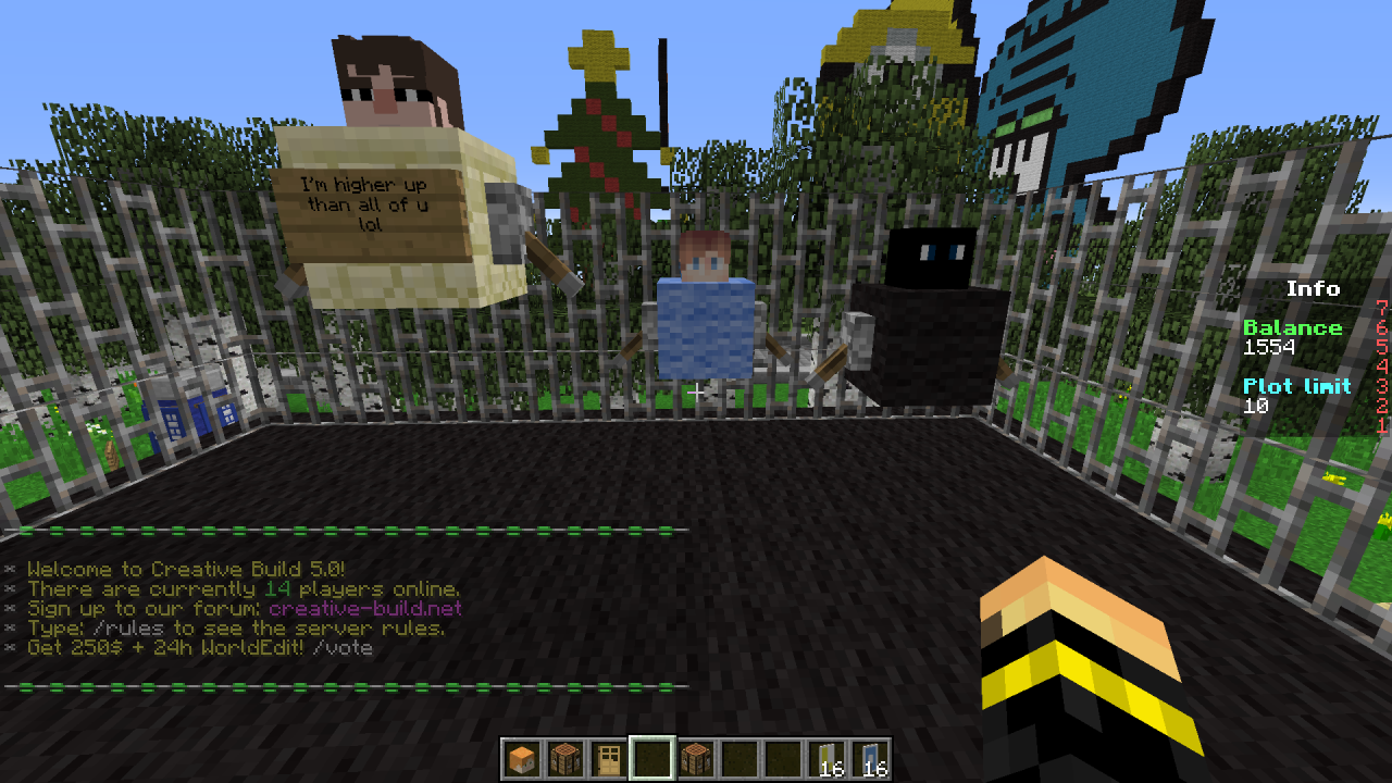 Modern Mansion- Creative Build Network Minecraft Map