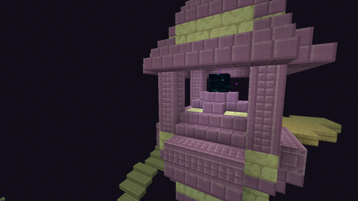 The fortress of the end Minecraft Map