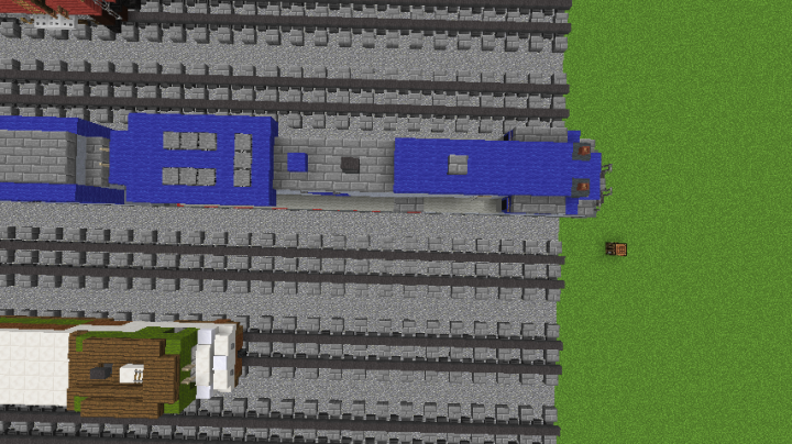 Amtrak GE Dash 8-32BWH Minecraft Map