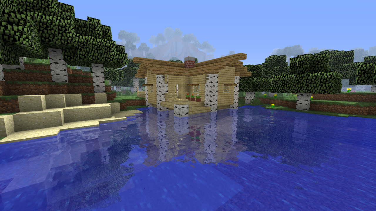 Basic Fishing Survival House Minecraft Map