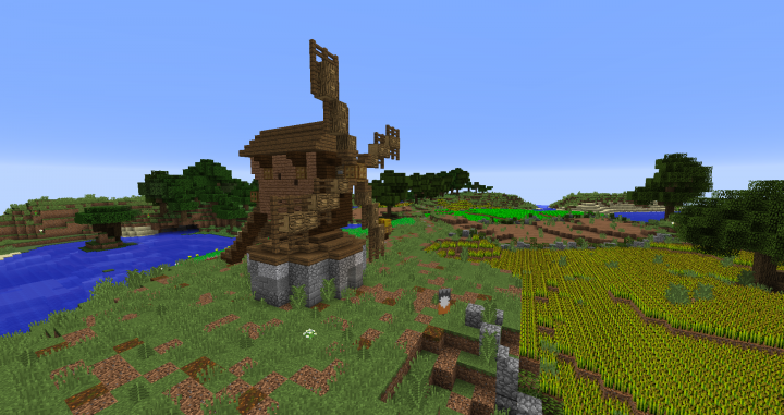 Post Mill Minecraft Map