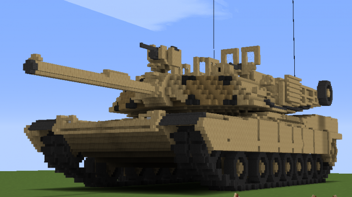 M1 Abrams family 2 Minecraft Map