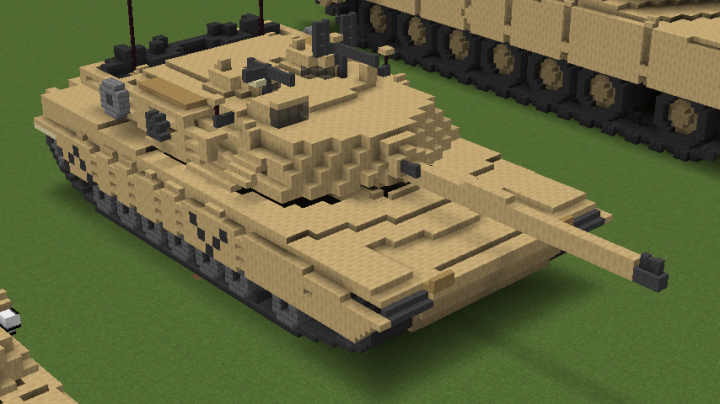 M1 Abrams family 2 Minecraft Map