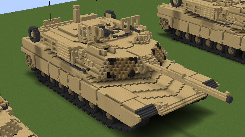 M1 Abrams family 2 Minecraft Map