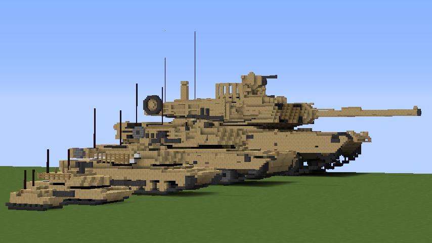 M1 Abrams family 2 Minecraft Map