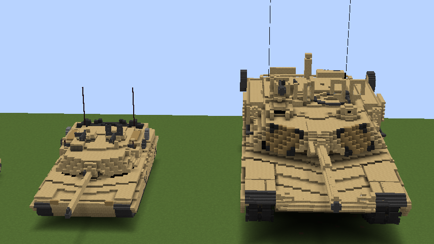 M1 Abrams family 2 Minecraft Map