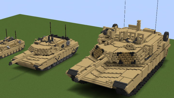 M1 Abrams family 2 Minecraft Map