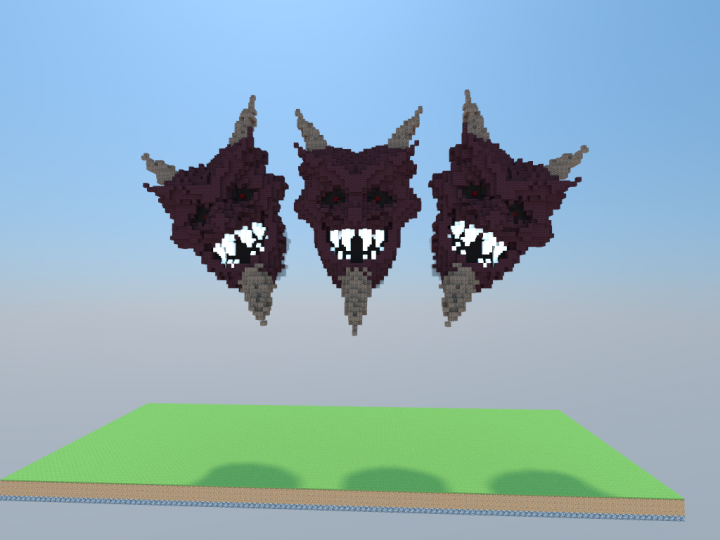 Devil Face Minecraft Map