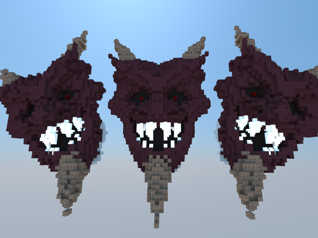 Devil Face Minecraft Map