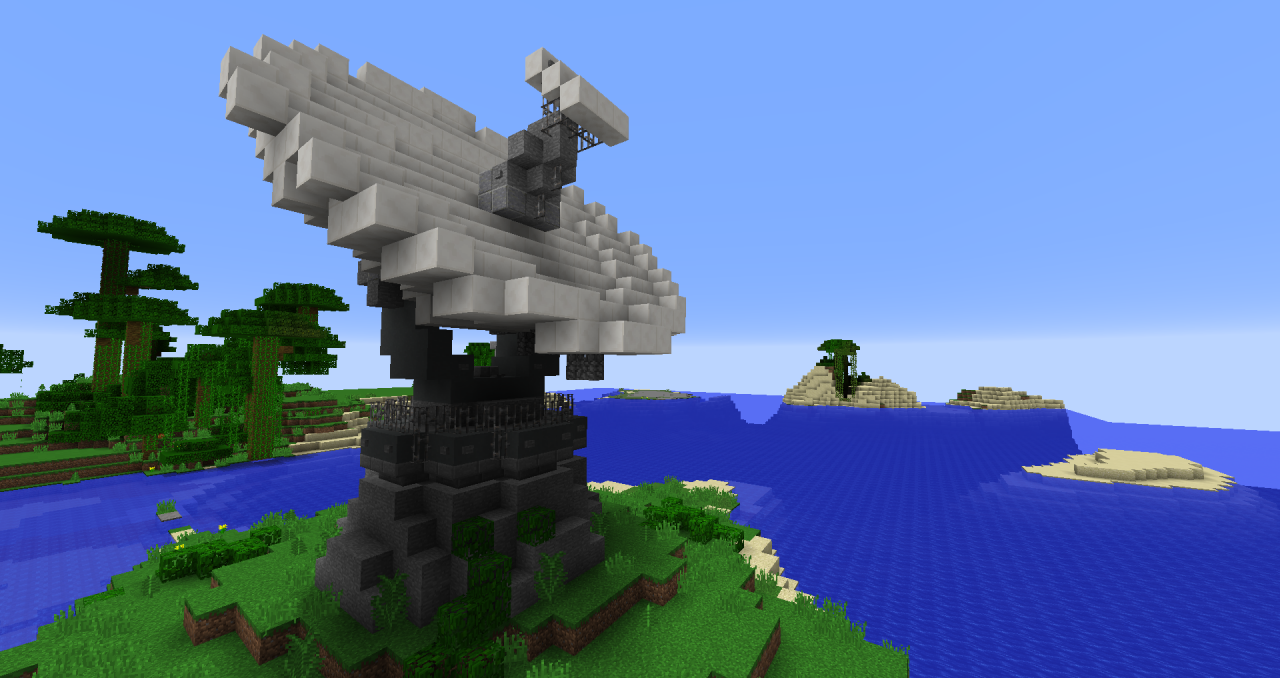Radar dish Minecraft Map