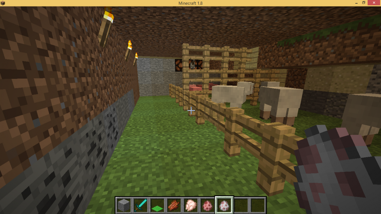 Modern House with Sport Courts (football & Basketball) Minecraft Map