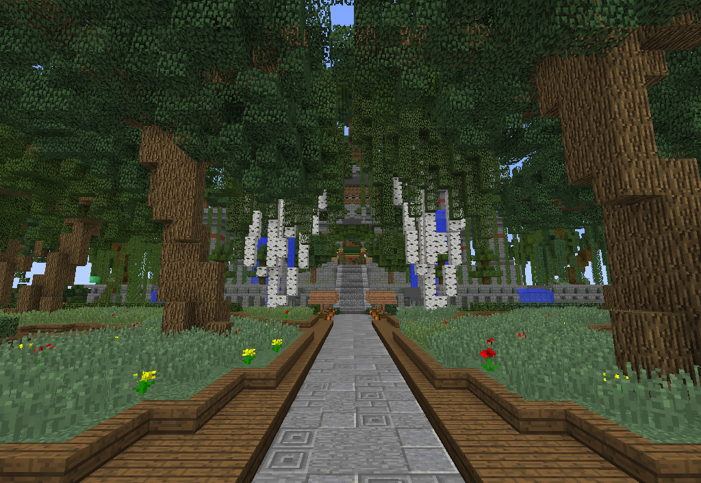 Aircraft spawn (1.9+ for elytra) by AllenMinyo Minecraft Map