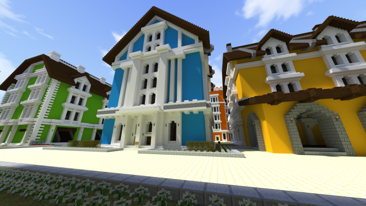 Upper Plaza Minecraft Map