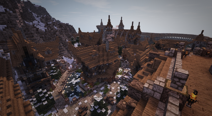 [Medieval world] Sprawling Kingdoms Minecraft Map