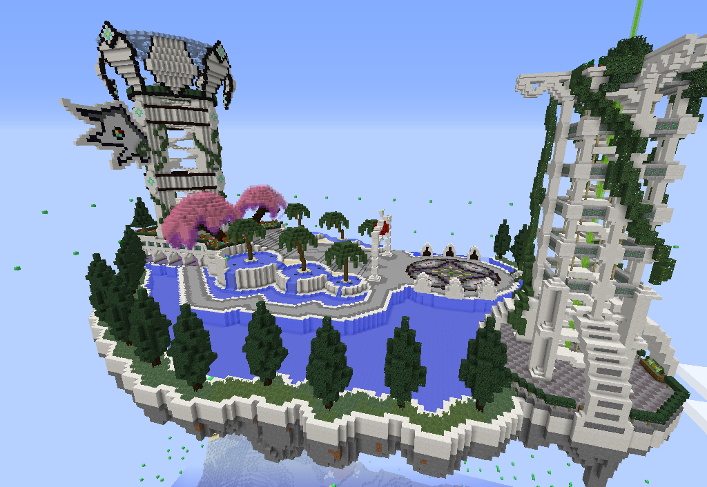 Aircraft spawn (1.9+ for elytra) by AllenMinyo Minecraft Map