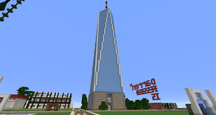 Freedom Tower Build Minecraft Map