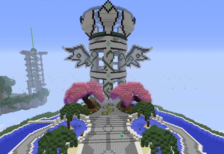 Aircraft spawn (1.9+ for elytra) by AllenMinyo Minecraft Map