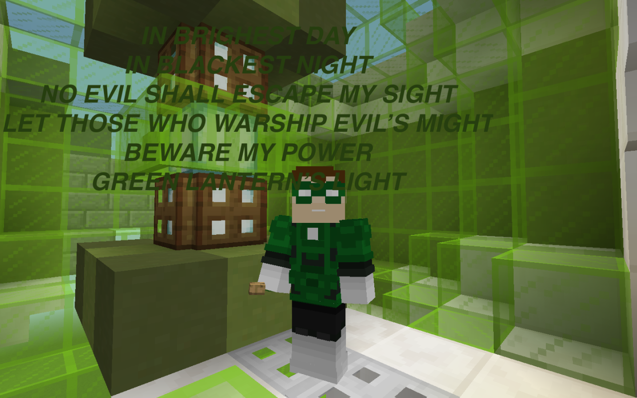 Green Lantern -the Interceptor Minecraft Map