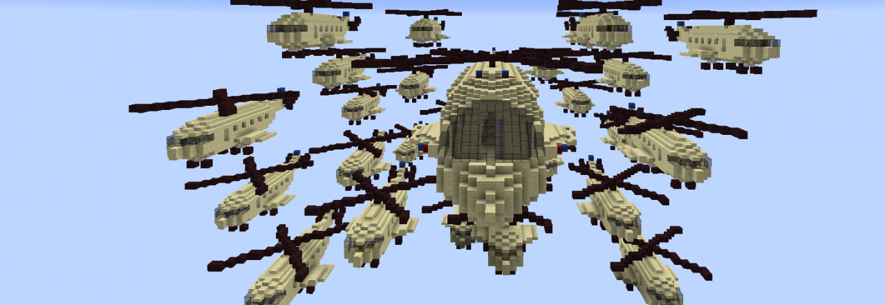 Helicopter Minecraft Map