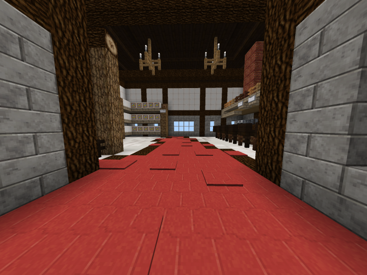 Ice Cream Parlor and "Butter Up" Dairy Minecraft Map