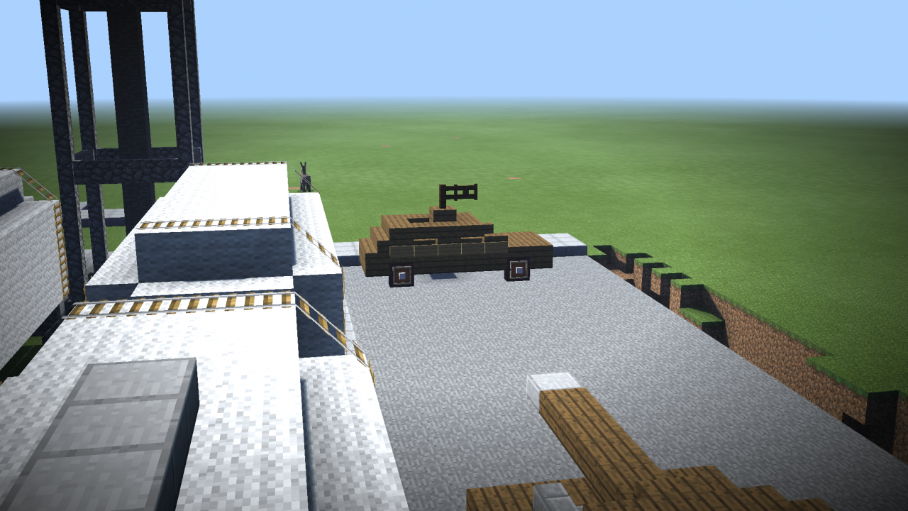 Armoured car (Pocket Edition) (SHADERS XAXAXAXA VIVE NSR) Minecraft Map