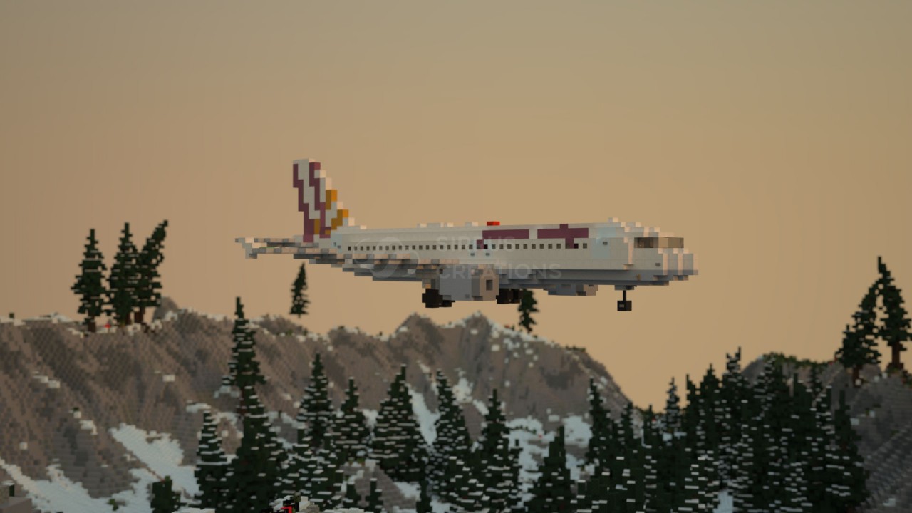 Germanwings Flight 9525, gone but not forgotten Minecraft Map