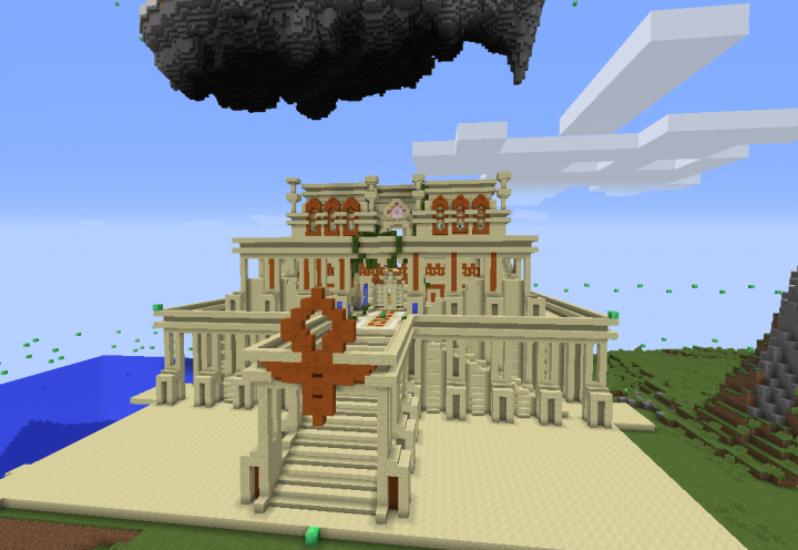 Aircraft spawn (1.9+ for elytra) by AllenMinyo Minecraft Map