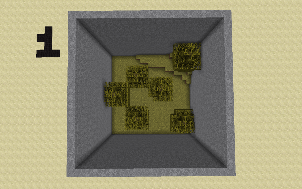 Find The Button - From Easy to Hard Levels Minecraft Map