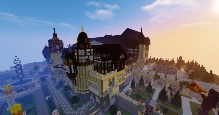 Peles Castle | Romanian Castle Replica | Minecraft Map