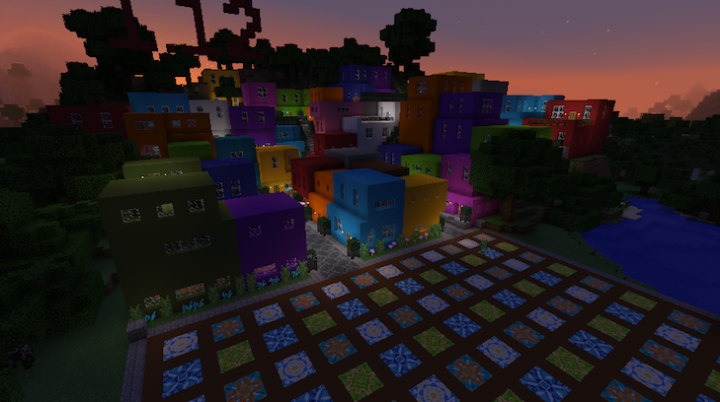 Colina Colorido (World of Colour Update) Minecraft Map