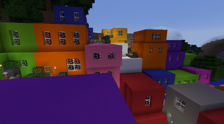 Colina Colorido (World of Colour Update) Minecraft Map