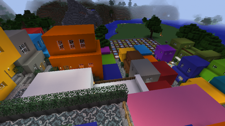Colina Colorido (World of Colour Update) Minecraft Map