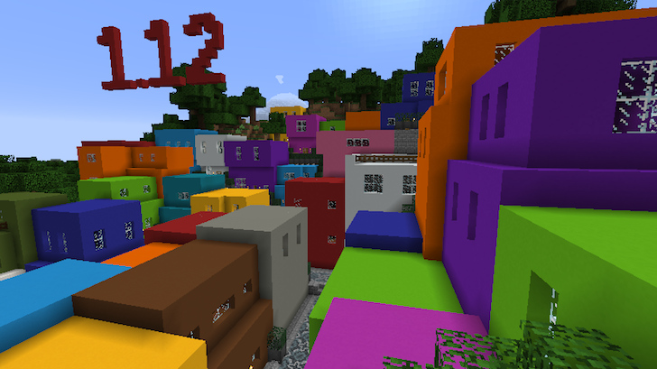 Colina Colorido (World of Colour Update) Minecraft Map