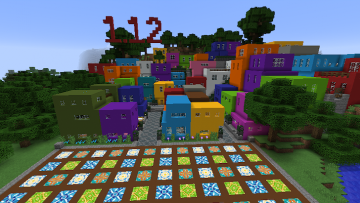 Colina Colorido (World of Colour Update) Minecraft Map