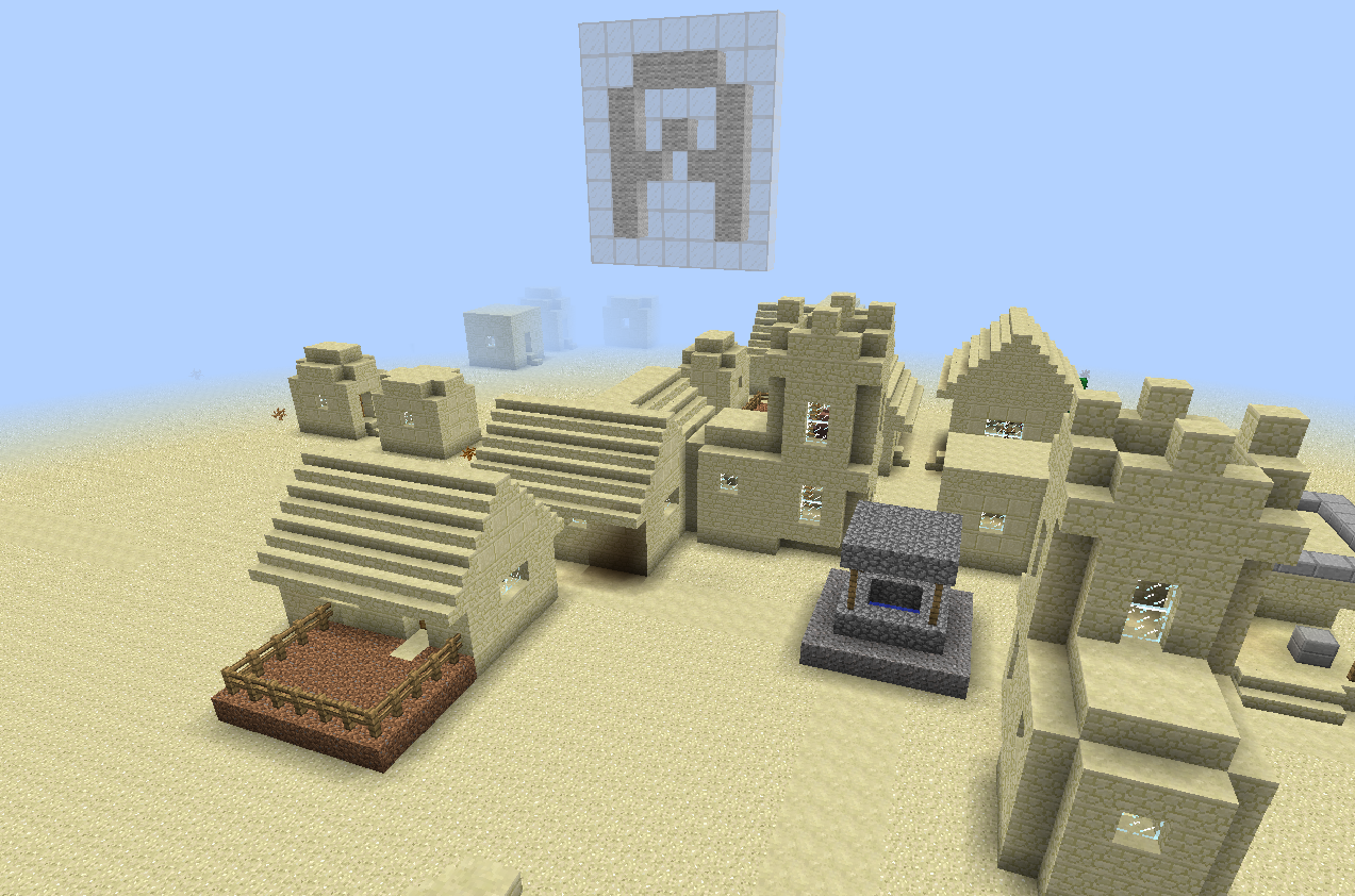 BattleCraft Desert Map [Battlefield] Minecraft Map