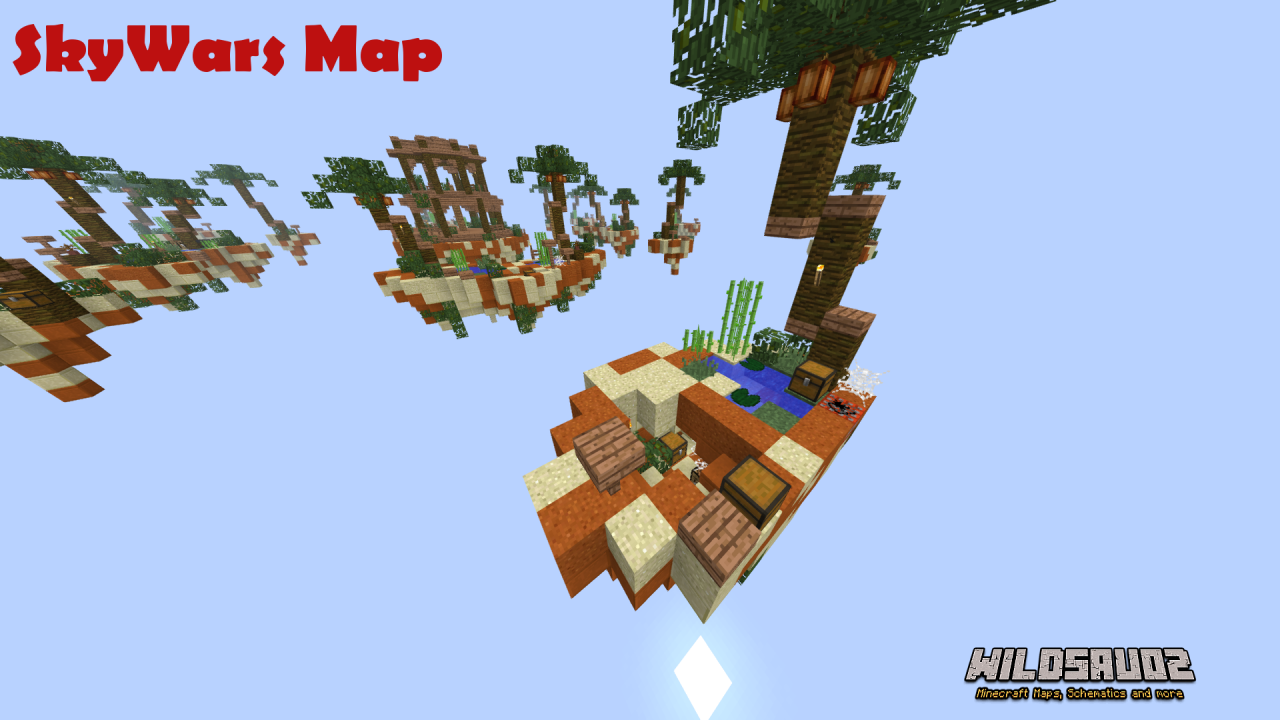 SkyWars Paradies MAP+SCHEMATIC Minecraft Map