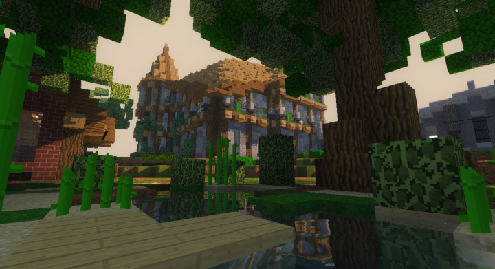 Split Village Minecraft Map