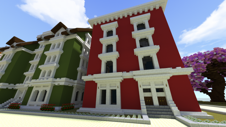 Upper Plaza Minecraft Map