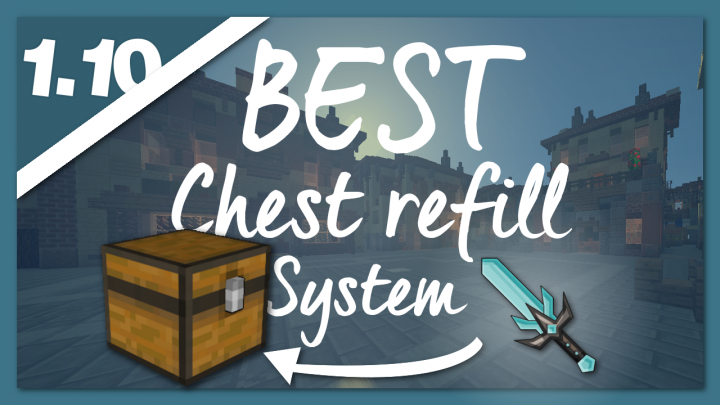Minecraft Chest refill system [command creation] Minecraft Map