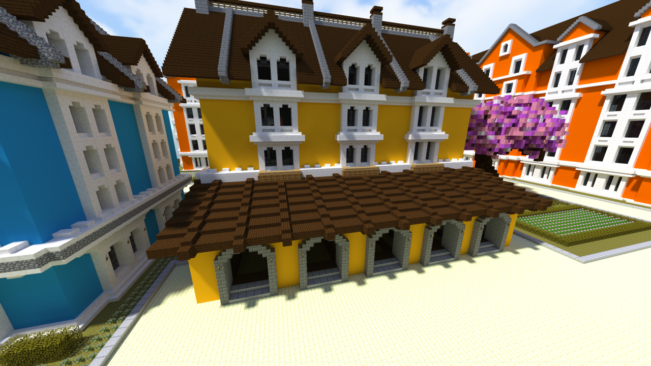 Upper Plaza Minecraft Map