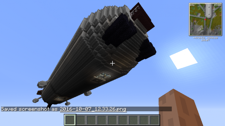 Behemoth Refit #1 (Movecraft) Minecraft Map