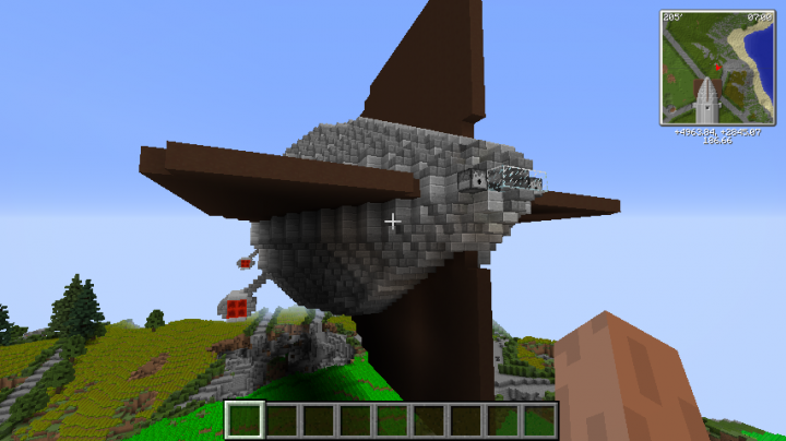 Behemoth Refit #1 (Movecraft) Minecraft Map