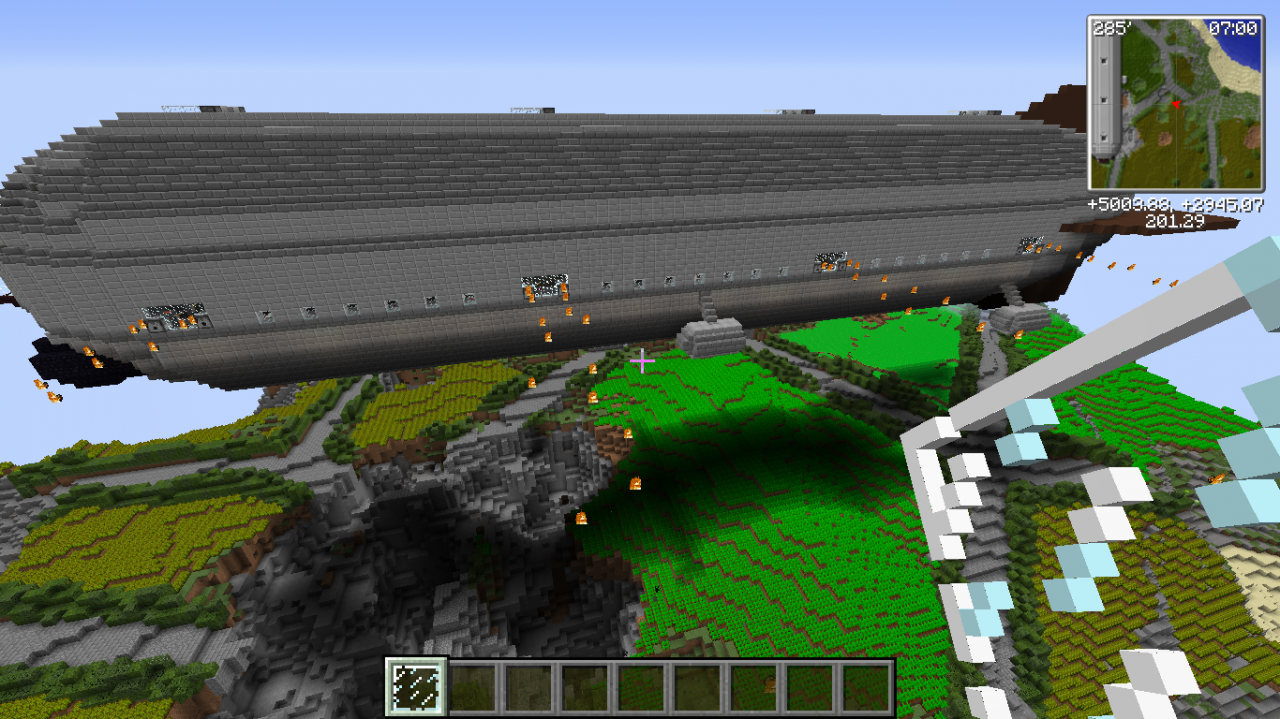 Behemoth Refit #1 (Movecraft) Minecraft Map