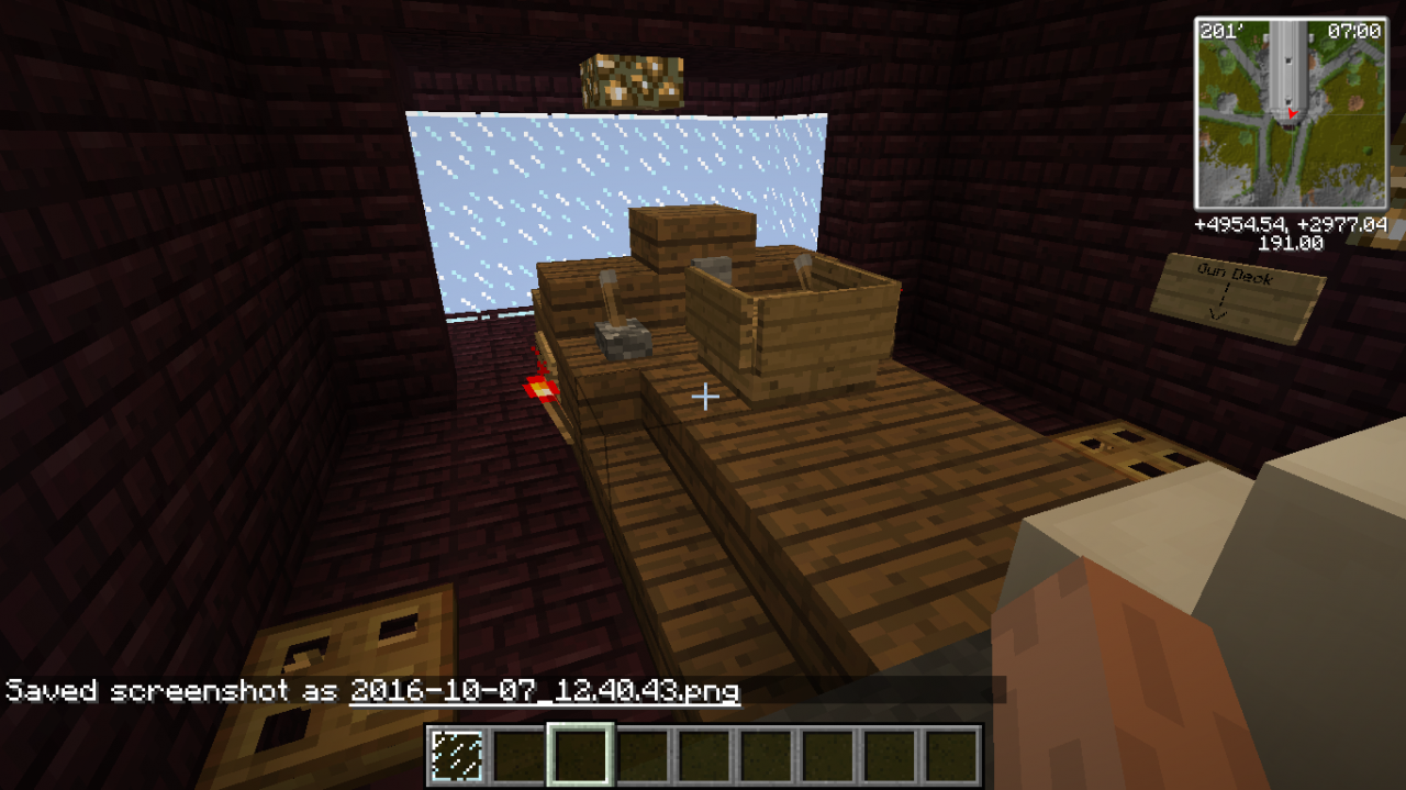 Behemoth Refit #1 (Movecraft) Minecraft Map